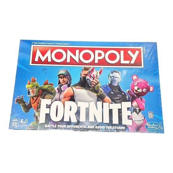 Hasbro | Toys | Monopoly Fortnite Edition Board Game Original | Poshmark